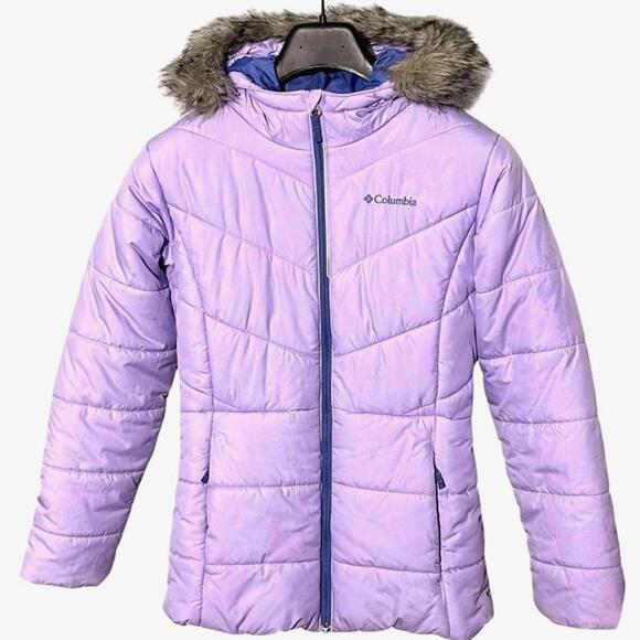 Columbia | Jackets & Coats | Columbia Girls Xl Lavender Puffer Jacket W ...